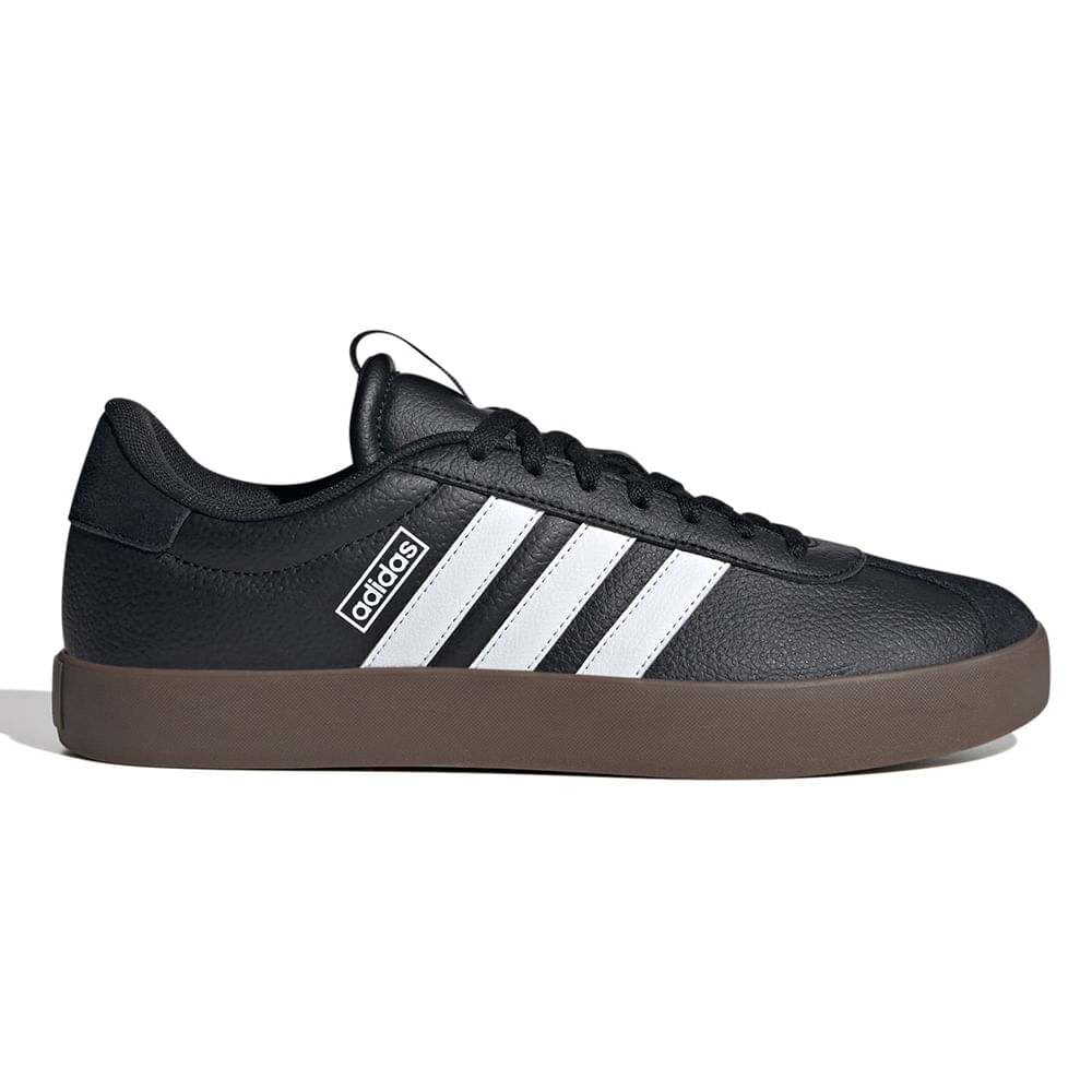 Zapato Adidas VL Court 3.0 deportivo casual negro para hombre - Siman ...