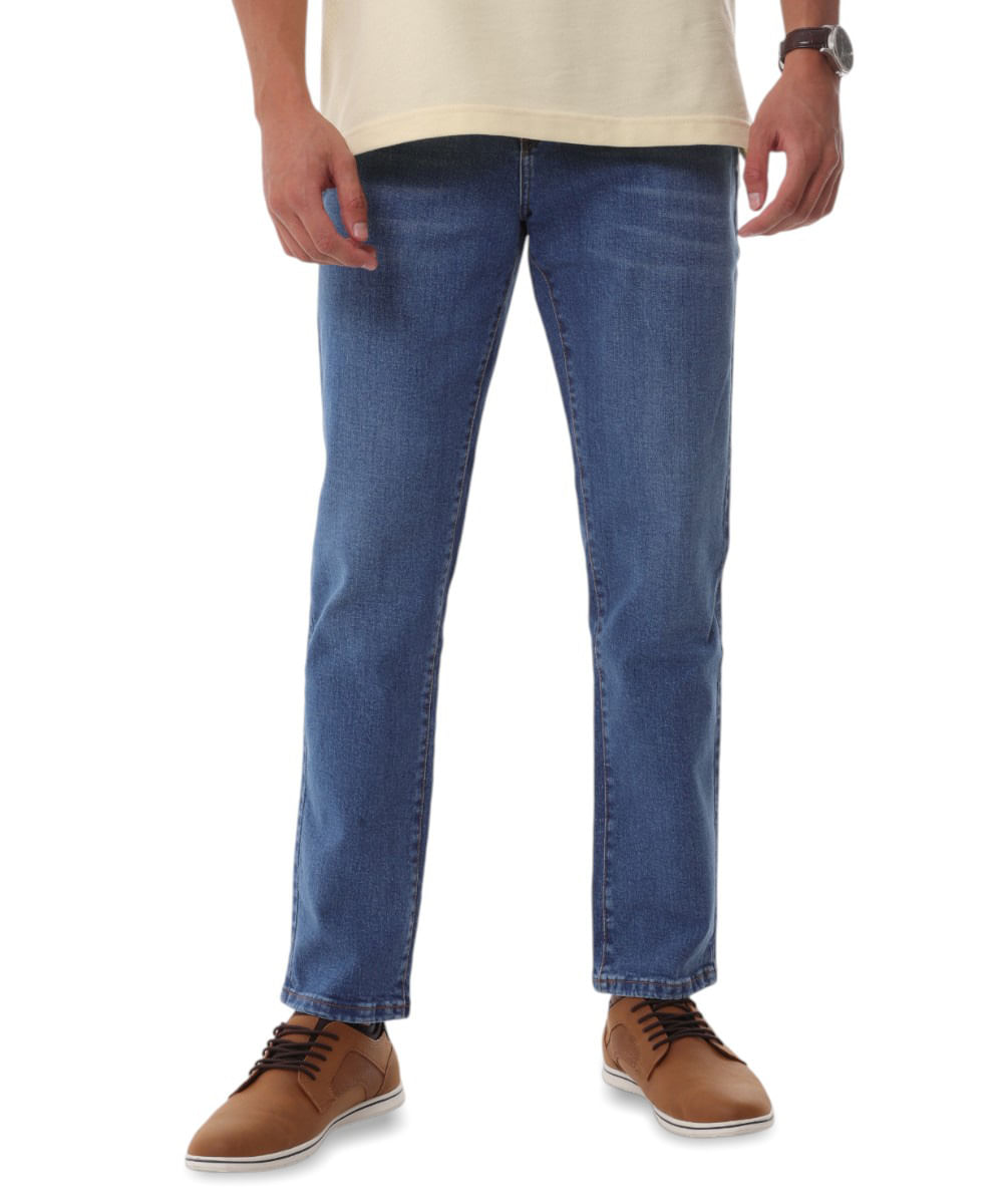 Jeans Pepe Revolution slim fit azul denim para hombre - Siman El Salvador