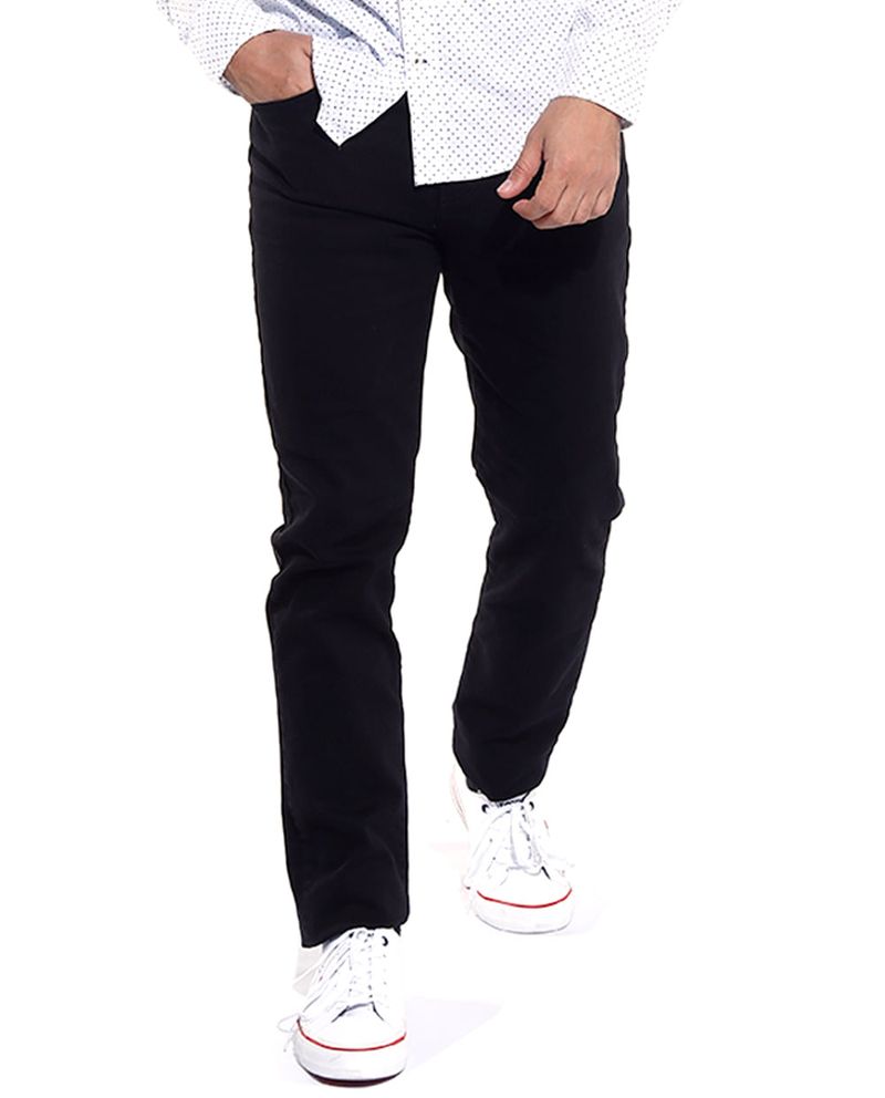 Pepe Revolution Jeans denim negro slim fit para hombre