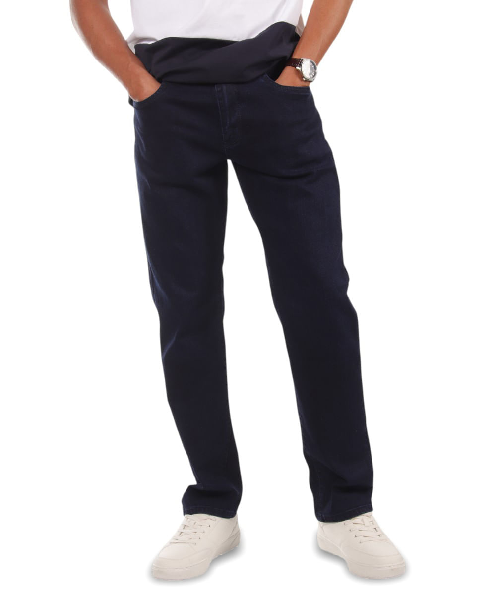 Jeans slim fit Gents stretch azul oscuro para hombre - Siman Guatemala