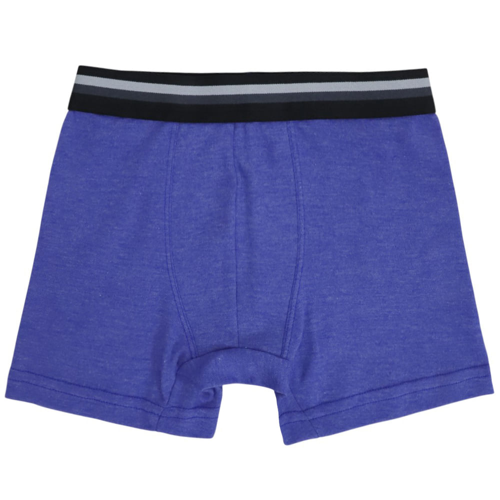 Set de 3 piezas de ropa interior multicolor con estampado para niño ...