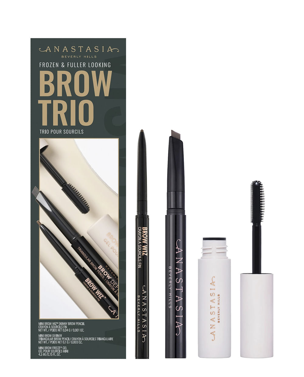 Set Frozen & Fuller Looking Brow Trio - Taupe - Siman Guatemala