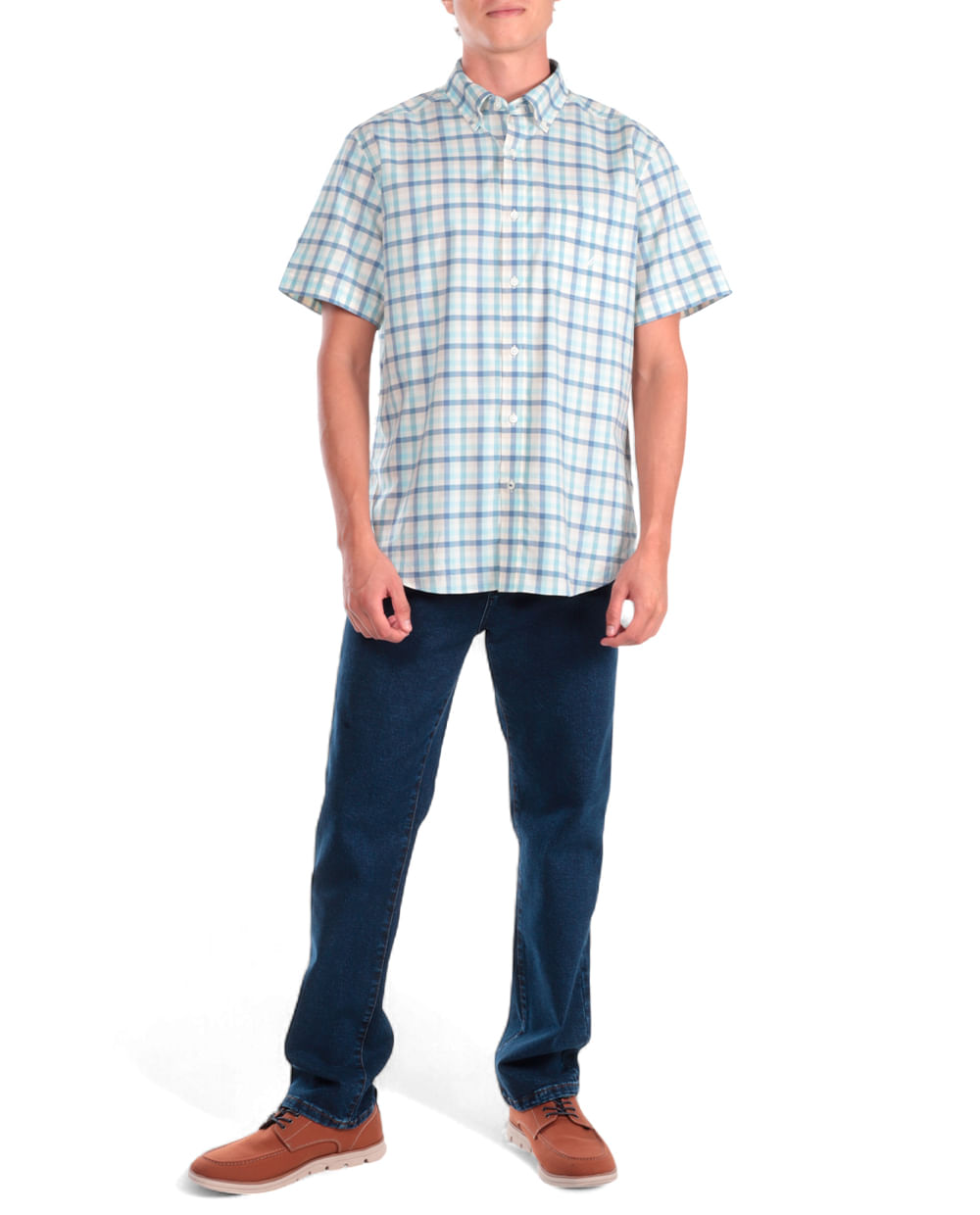 Jeans Pepe Revolution straight fit azul medio denim para hombre - Siman ...