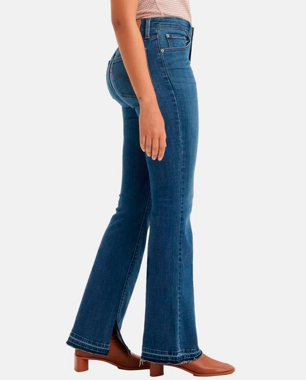 Jeans Levi's 726 flare azul de cintura alta para mujer