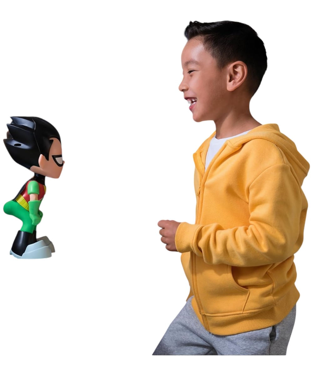 Figura de acción Teen Titans Go! Robin Spin Master con movimiento y ...