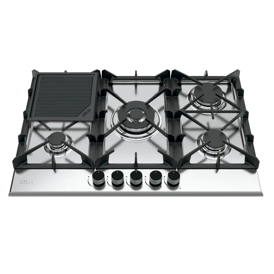 Cocina empotrable 5 quemadores a gas 76 cm (30") MILÁN 76 PRO Drija ...