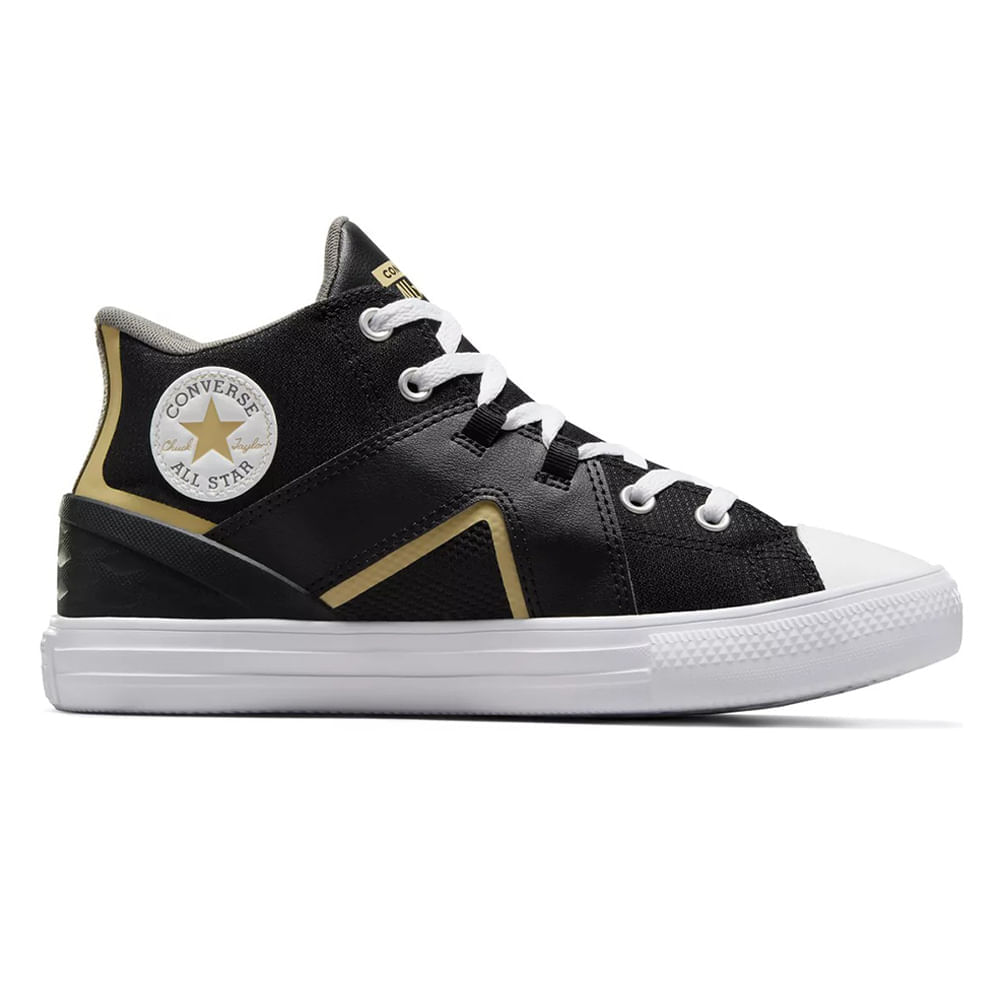 Zapato Converse Flux ultra mid deportivo casual negro para hombre ...