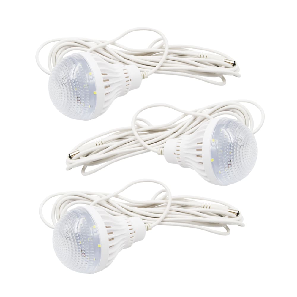 KIT SOLAR LED 3X3W + USB - Siman El Salvador