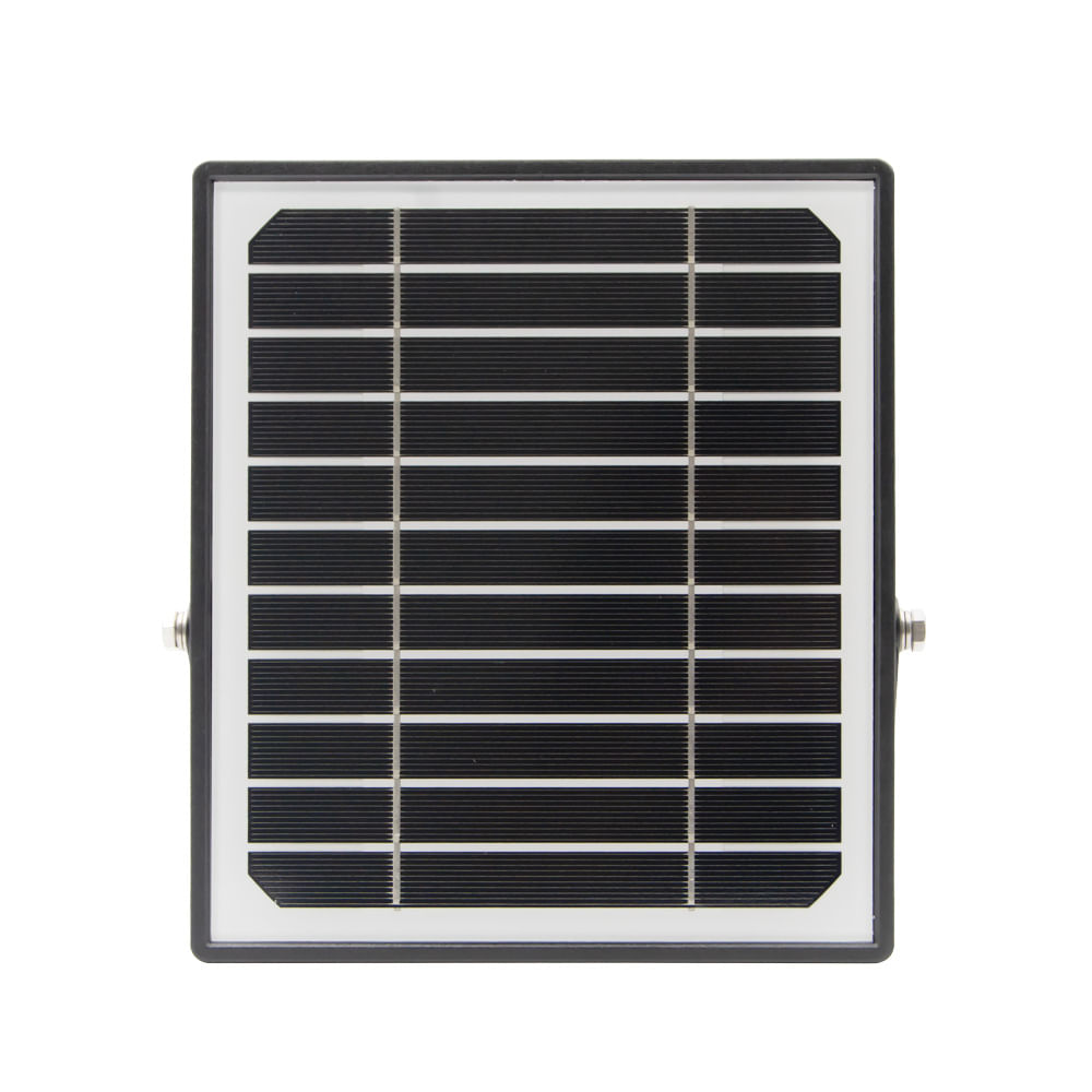 REFLECTOR LED SOLAR 30W LUZ BLANCA SIN SENSOR - Siman El Salvador