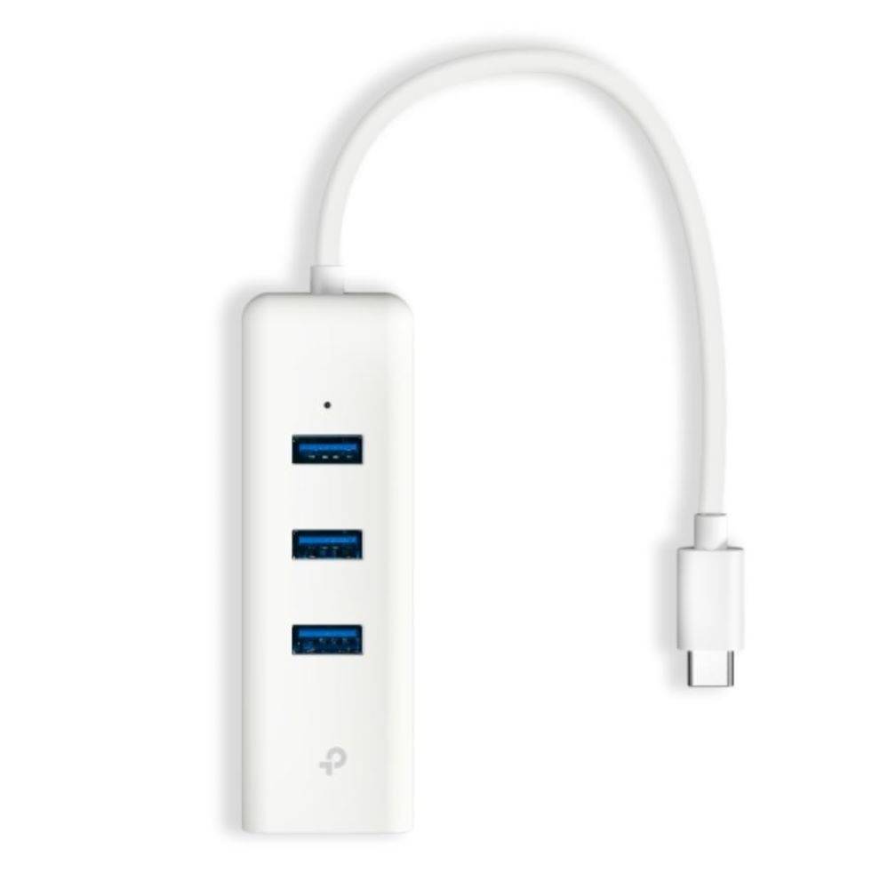 Adaptador USB-C a Ethernet Gigabit con Hub de 3 Puertos USB 3.0 - Siman ...