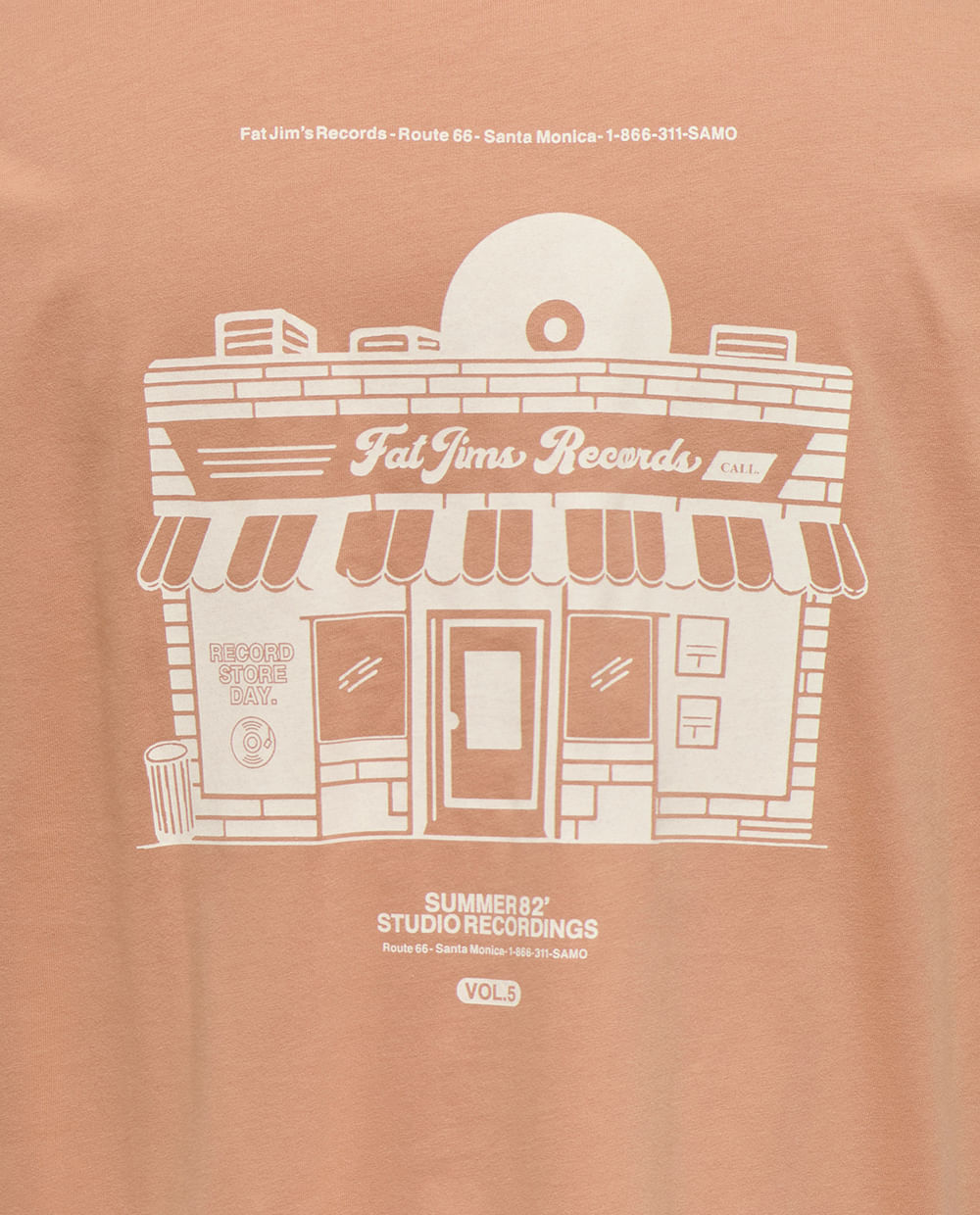 Camiseta Only & Sons estampada "Fat Jim´s Records" para hombre - Siman ...
