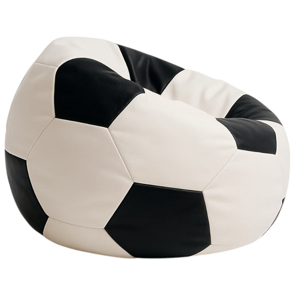 Puff pelota de futbol grande (L) - Siman El Salvador