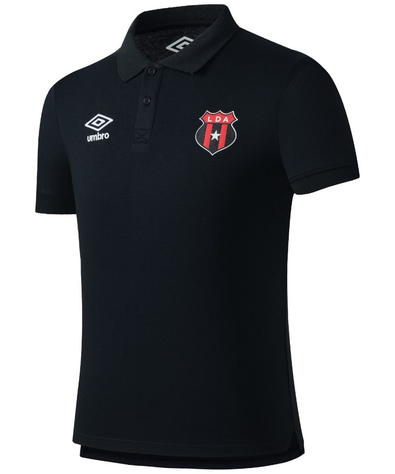 Camisa polo deportiva LDA negra 2025-2026 para hombre - Siman Costa Rica