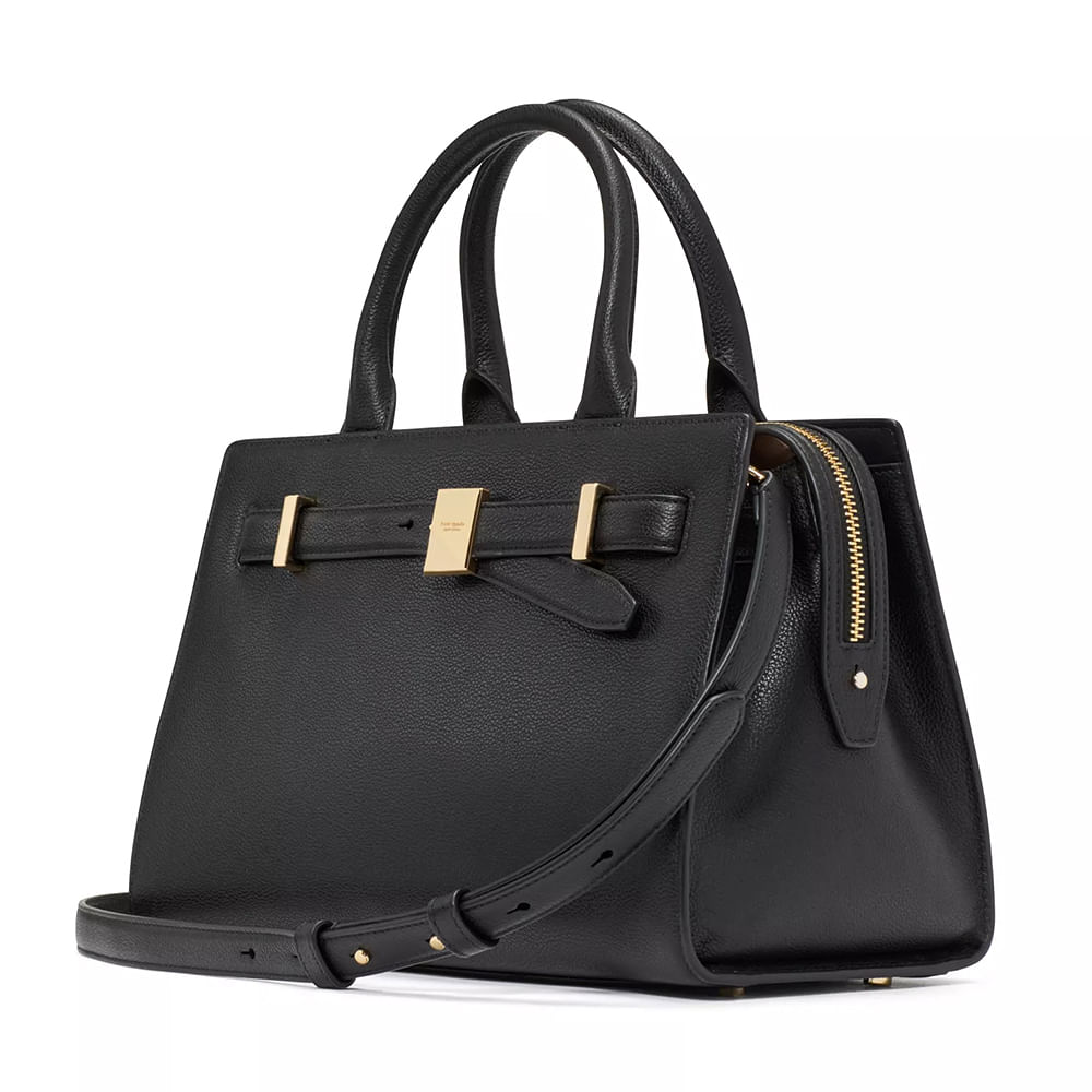 Cartera satchel Kate Spade Deco color negro para mujer - Siman Costa Rica