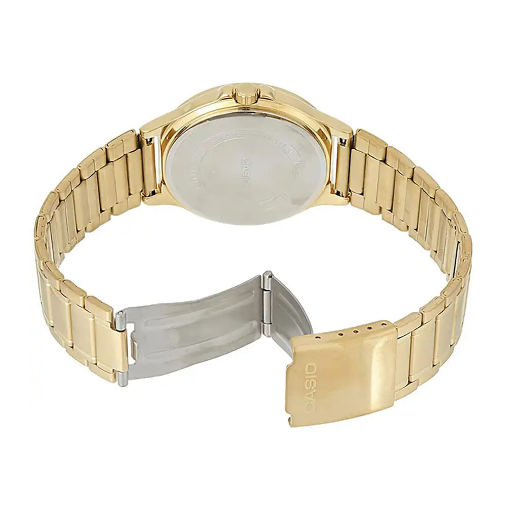 Reloj Casio análogo metálico dorado para hombre - Siman El Salvador