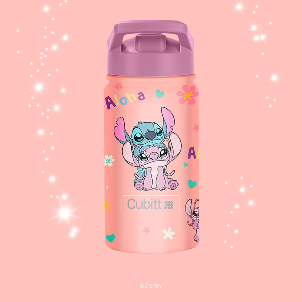 Termo Cubitt x Disney Stitch de acero inoxidable 414 ml - Siman El Salvador