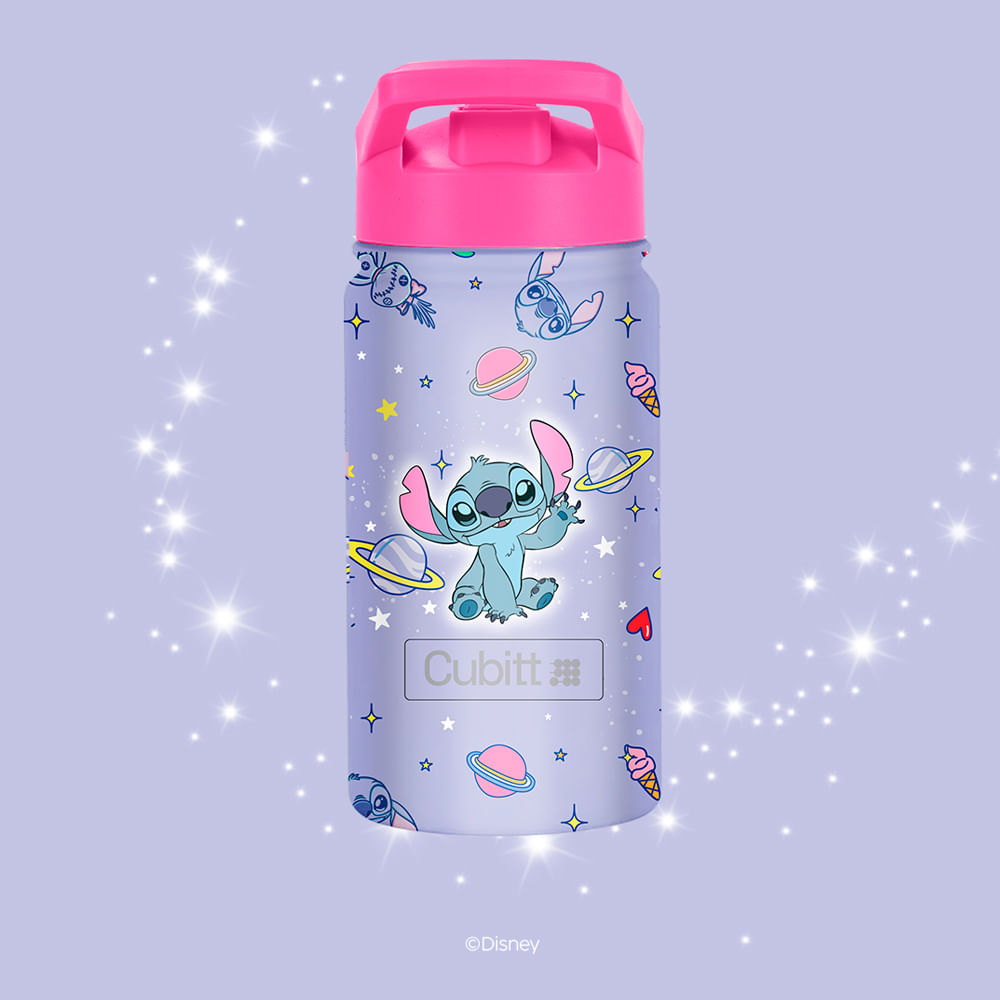 Termo Cubitt x Disney Stitch de acero inoxidable 414 ml - Siman Guatemala