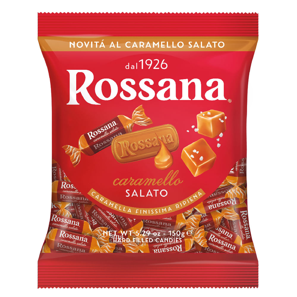 Rossana bolsa caramelo salado 150 gr - Siman Costa Rica