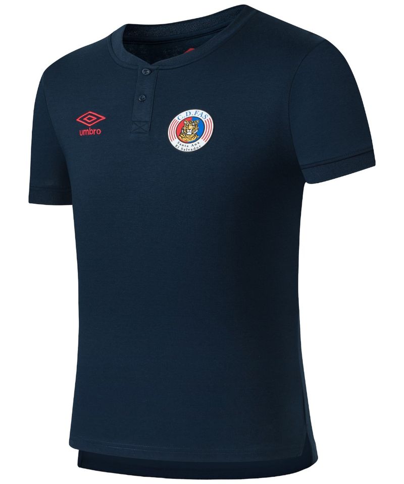 Camiseta henley Club Deportivo FAS azul 2025-2026 para hombre - Siman ...