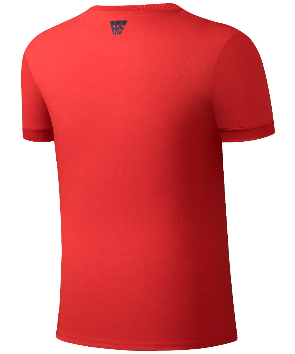 Camiseta henley Club Deportivo FAS roja 2025-2026 para hombre - Siman ...