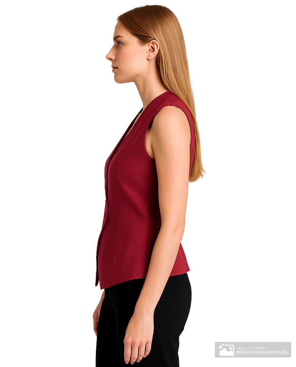 Chaleco Sabrina rosado para mujer - Siman Costa Rica