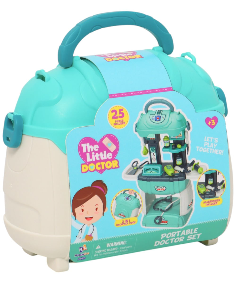 The little doctor set maletín 2 en 1 médico 25 piezas - Siman El Salvador