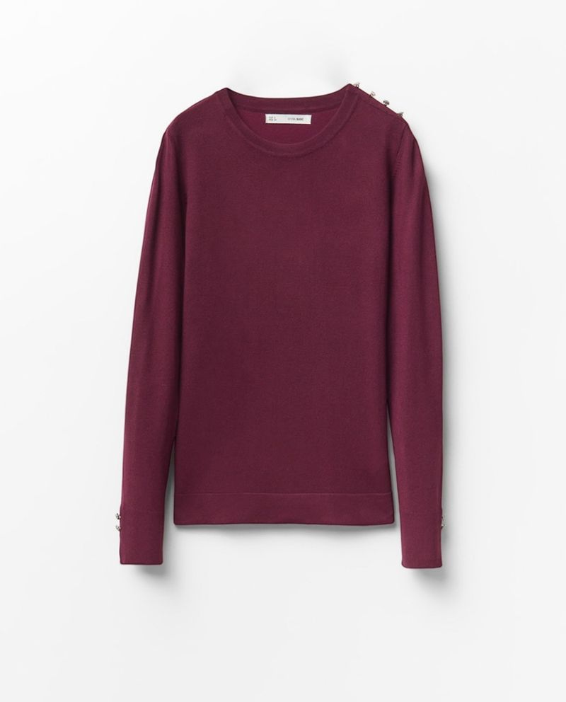 Suéter Sfera pull over morado para mujer - Siman Costa Rica