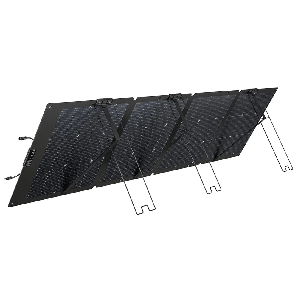 Panel solar portátil de 220 Watts 40V para centrales ECOFLOW - Siman El ...