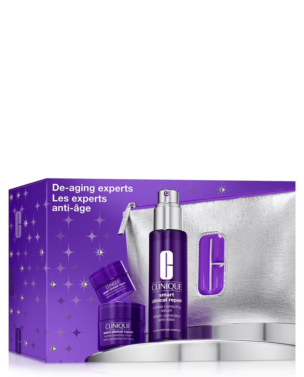 Clinique Set Tratamiento Antiedad Rostro De-Aging Experts: Smart ...