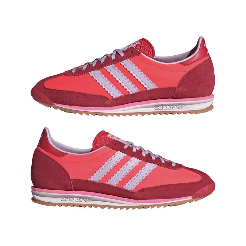 Zapato Adidas Originals SL72 casual color rojo para mujer - Siman El ...