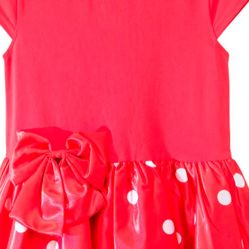Vestido rojo de Minnie Mouse para niña - Siman El Salvador