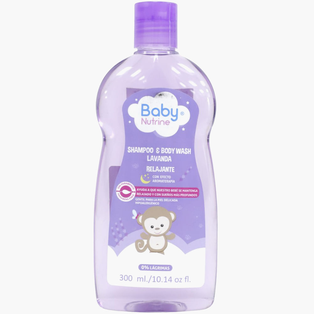 Shampoo Baby Nutrine de lavanda 300 ml para bebé - Siman El Salvador
