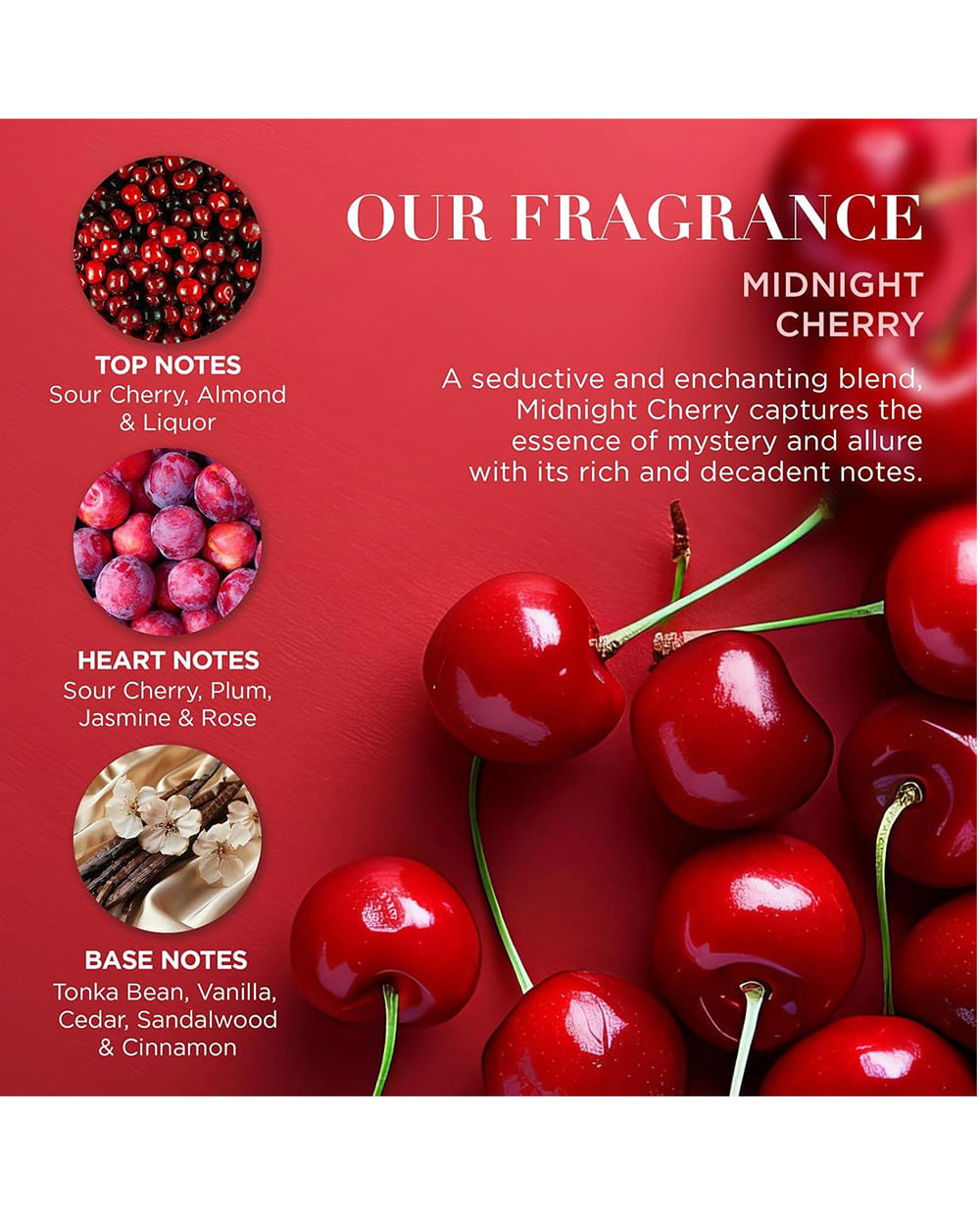 Set Midnight Cherry Indulgent Body Pamper - Siman El Salvador