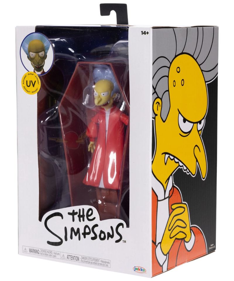The simpsons figura articulada Mr. Burns - Siman Costa Rica