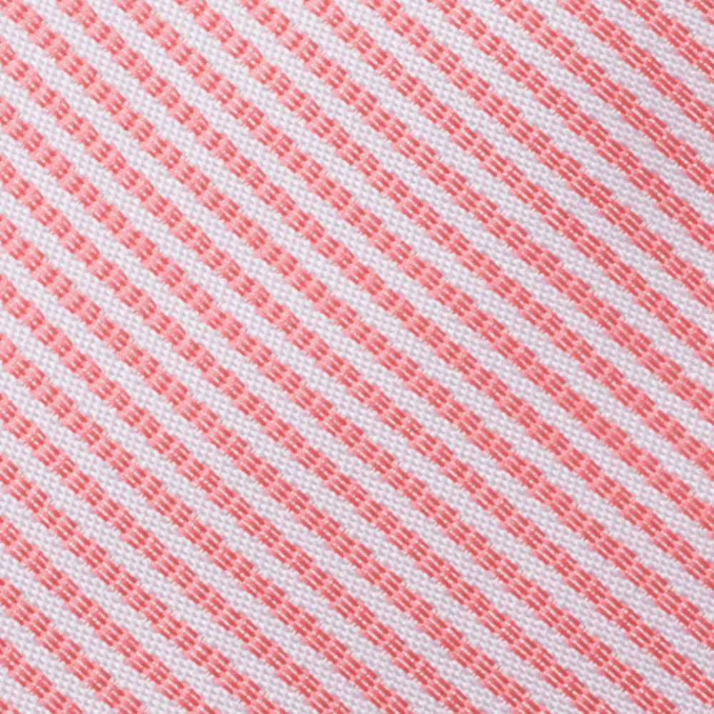 Corbata Izod coral rayada para hombre - Siman Guatemala