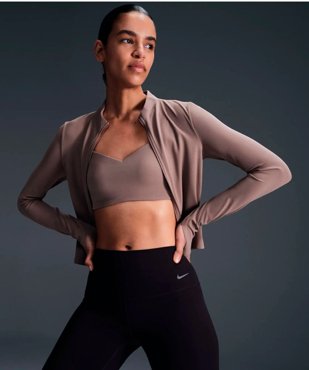 Leggins deportiva Nike Zenvy negro para mujer - Siman Guatemala