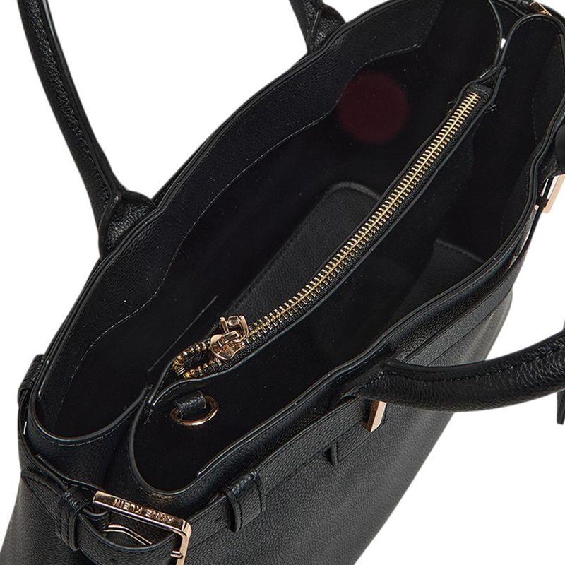 Cartera satchel Anne Klein color negro para mujer - Siman Costa Rica