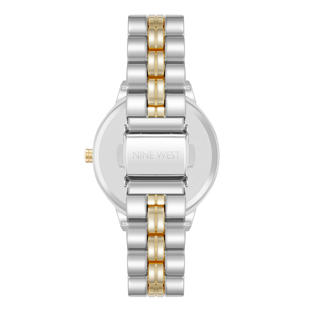 Reloj Nine West análogo de metal bicolor para mujer - Siman Guatemala
