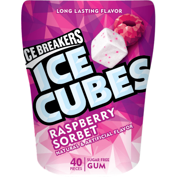 Chicles Ice Breakers Ice Frambuesa 40U - Siman Costa Rica