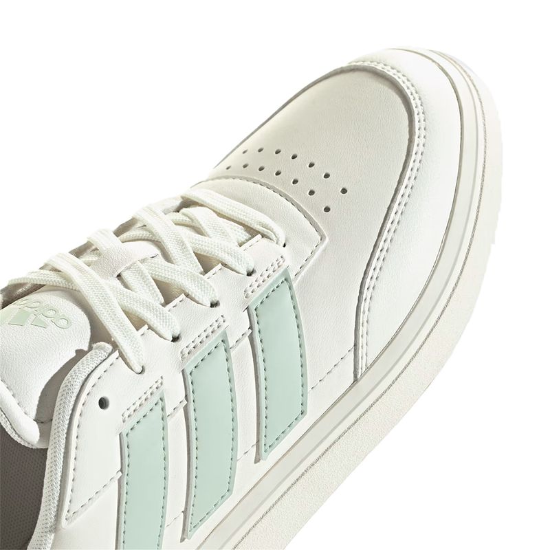 Zapato Adidas Courtblock casual blanco para mujer - Siman El Salvador