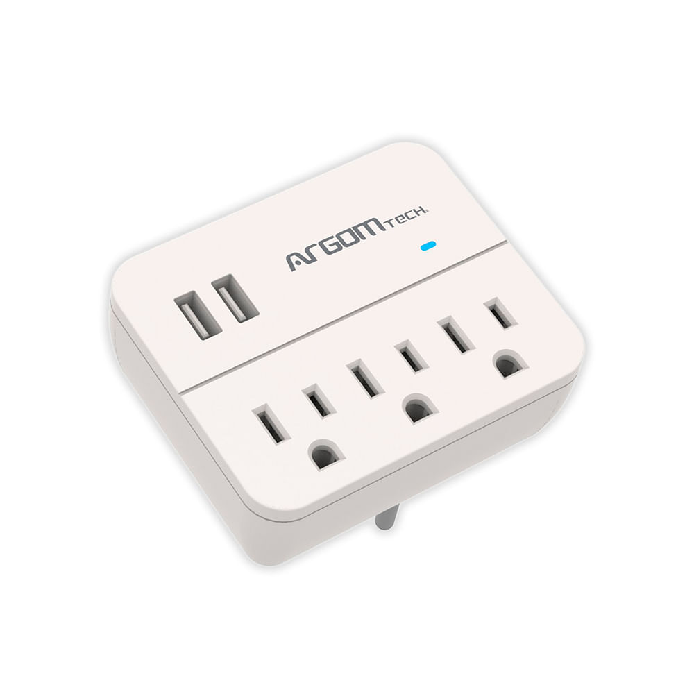 Enchufe triple con 2 puertos USB - Siman Costa Rica